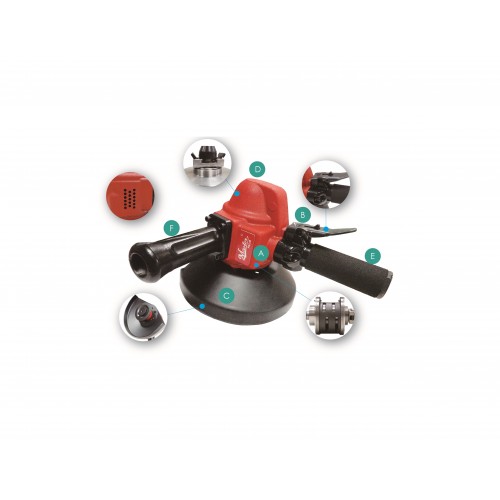 Master Palm New 7 inch Wheel Diameter, 6,000 RPM, Angle & Disc Grinder ...