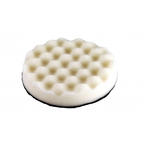 Hook and Loop White Waffle Foam Pad Buffer Sponge - Set of 3 Pieces ...